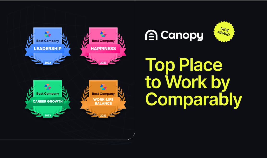 Canopy Wins 2023 Comparably Awards - Canopy