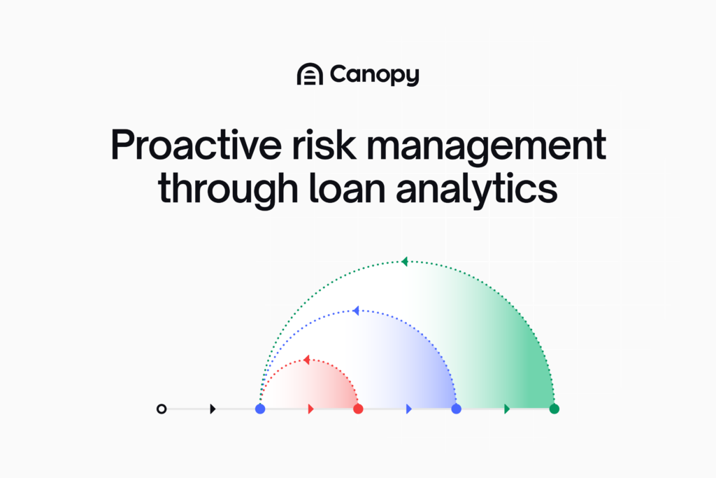 Proactive risk management through loan analytics - Canopy